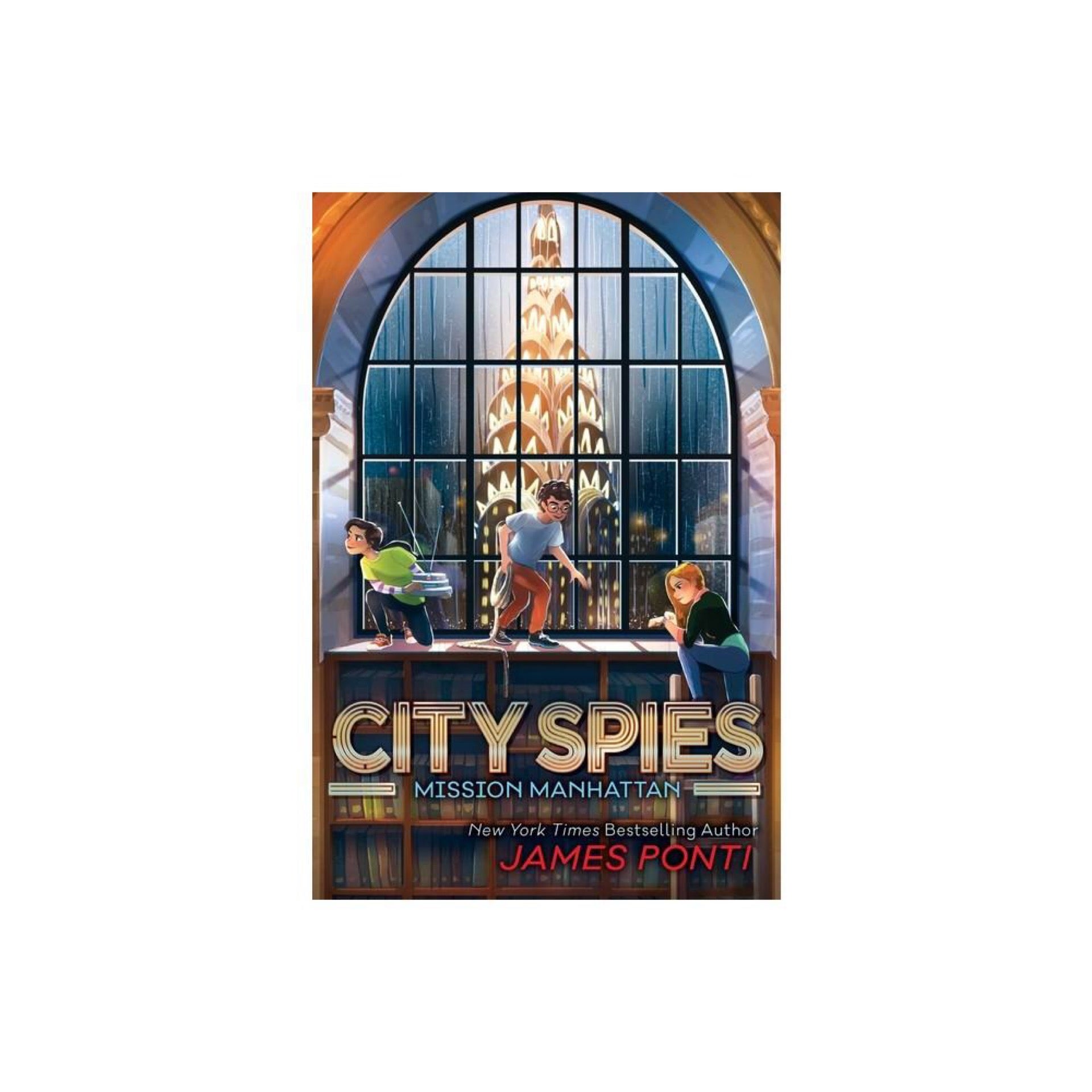Mission Manhattan - (City Spies) by James Ponti (Paperback ...